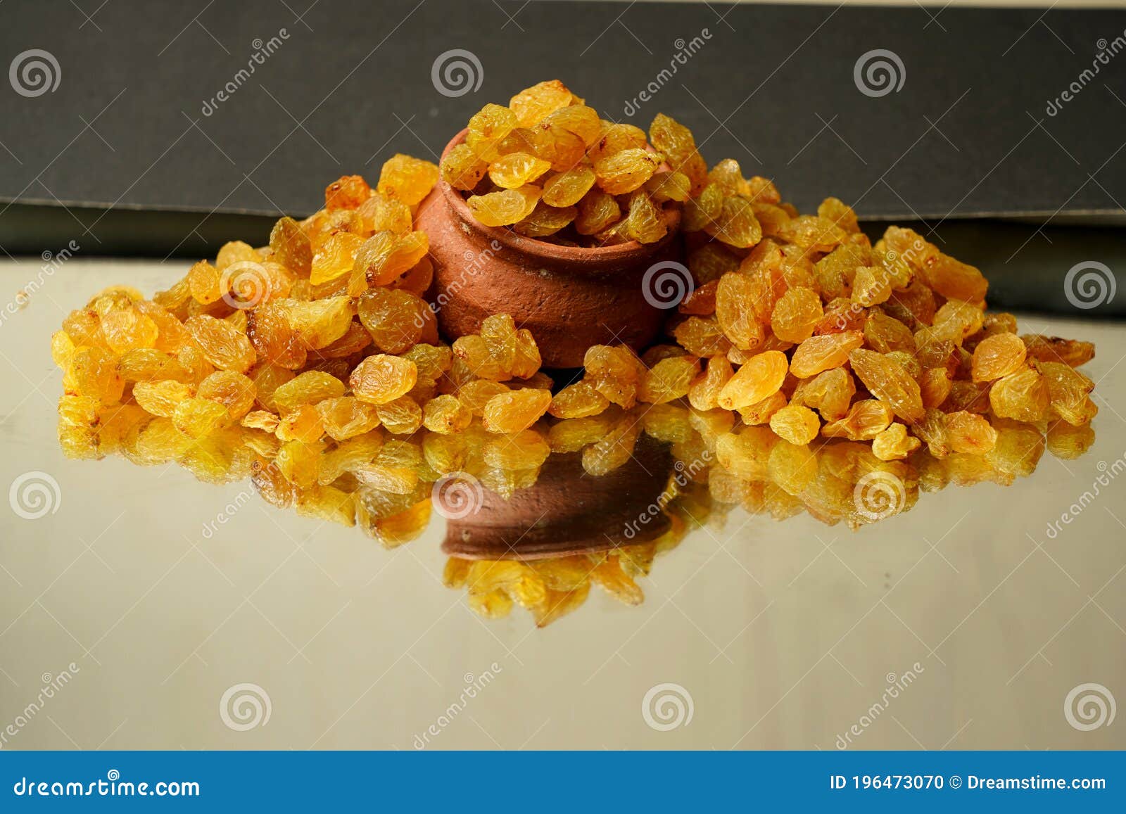 Dry Grapes Filled with Mud Pot Stock Photo - Image of fruit, filled ...