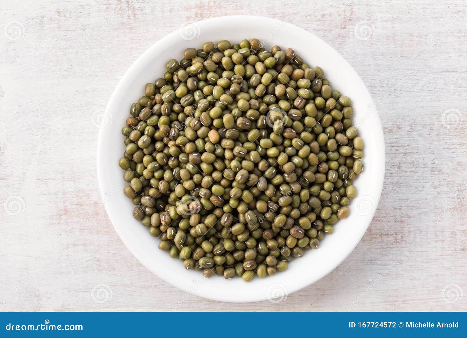 Uncooked Green Gram in a Bowl Stock Photo - Image of legume, mung ...