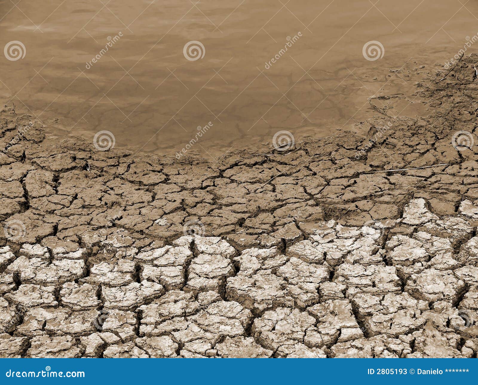 Dry ground stock image. Image of dried, irrigation, dryness - 2805193