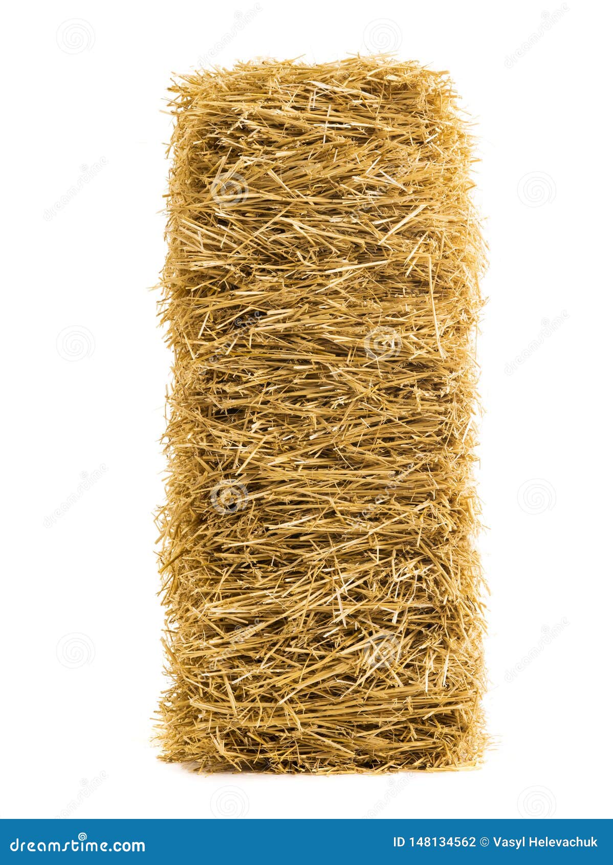 Dry haystack isolated stock photo. Image of harvest - 148134562