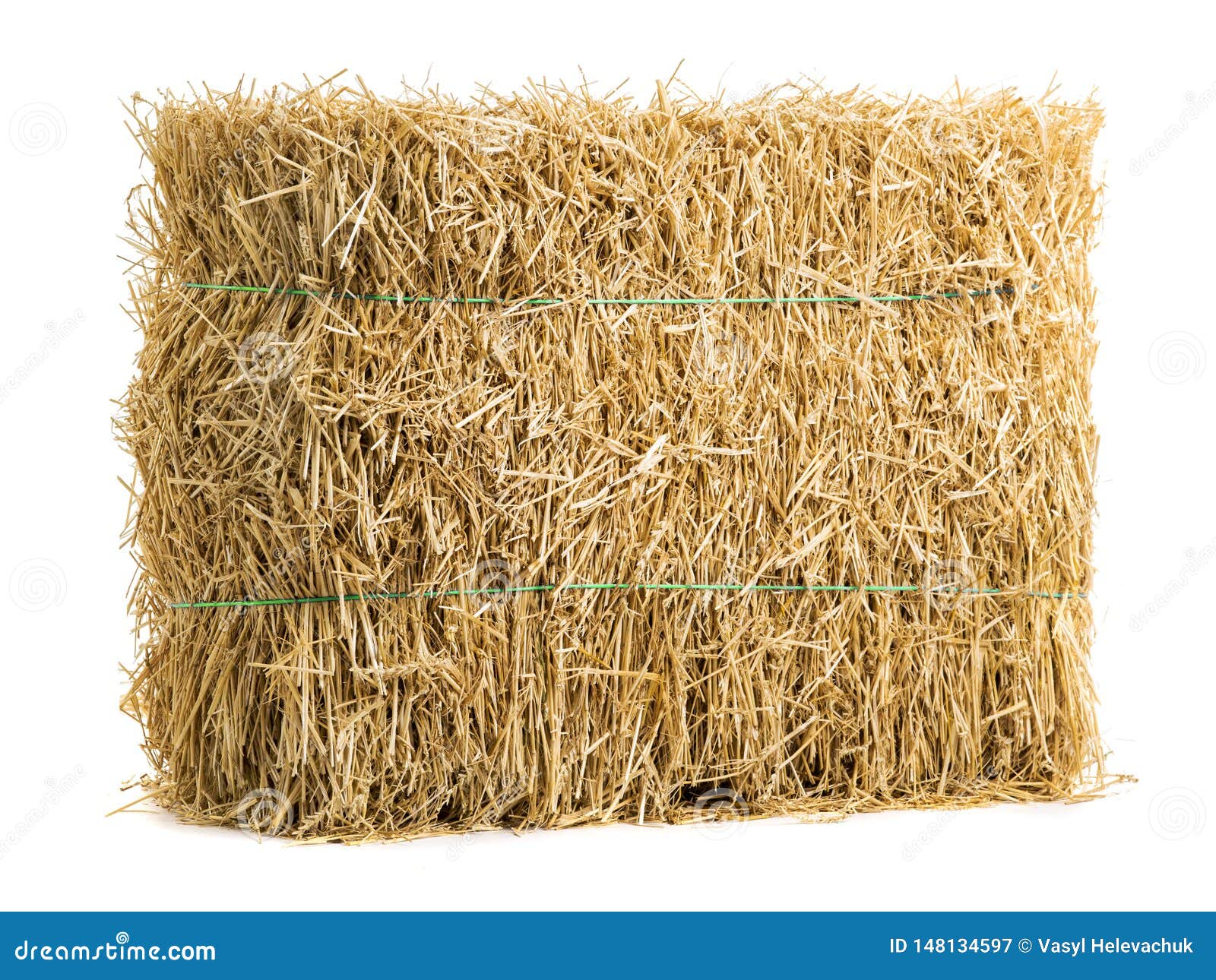 Dry haystack isolated stock image. Image of white, yellow - 148134597