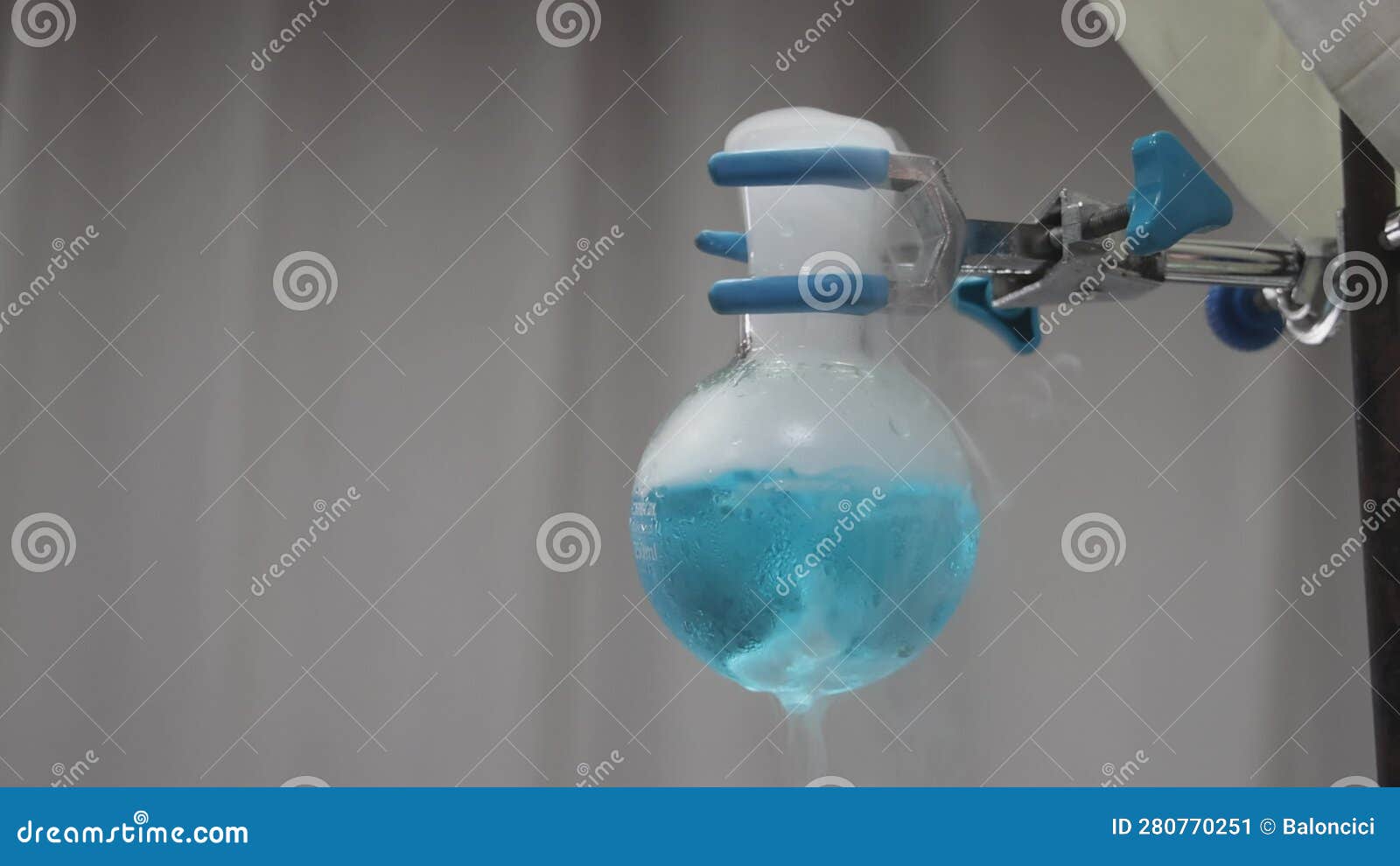 Dry Ice Flask Experiment stock video. Video of serbia - 280770251