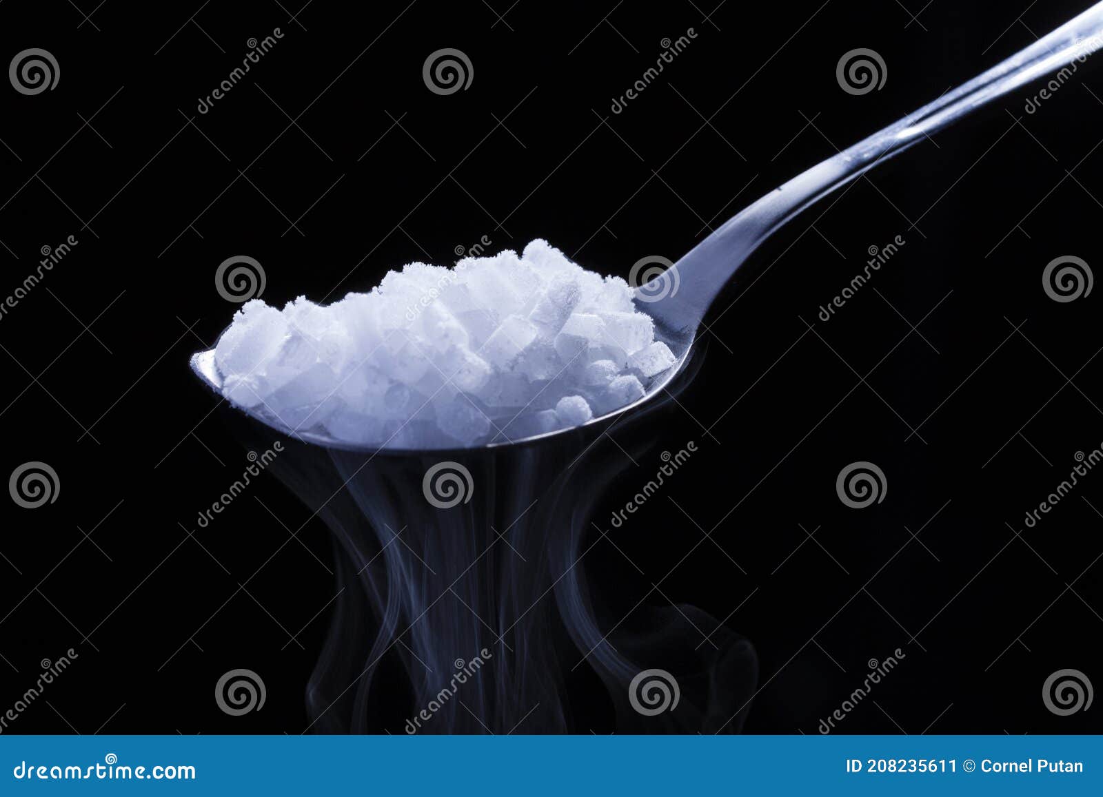 Dry Ice (CO2) in Production Stock Image - Image of isolated, laboratory ...
