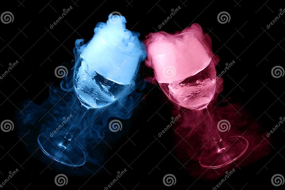 Dry ice effect stock image. Image of blue, cold, double - 38477721