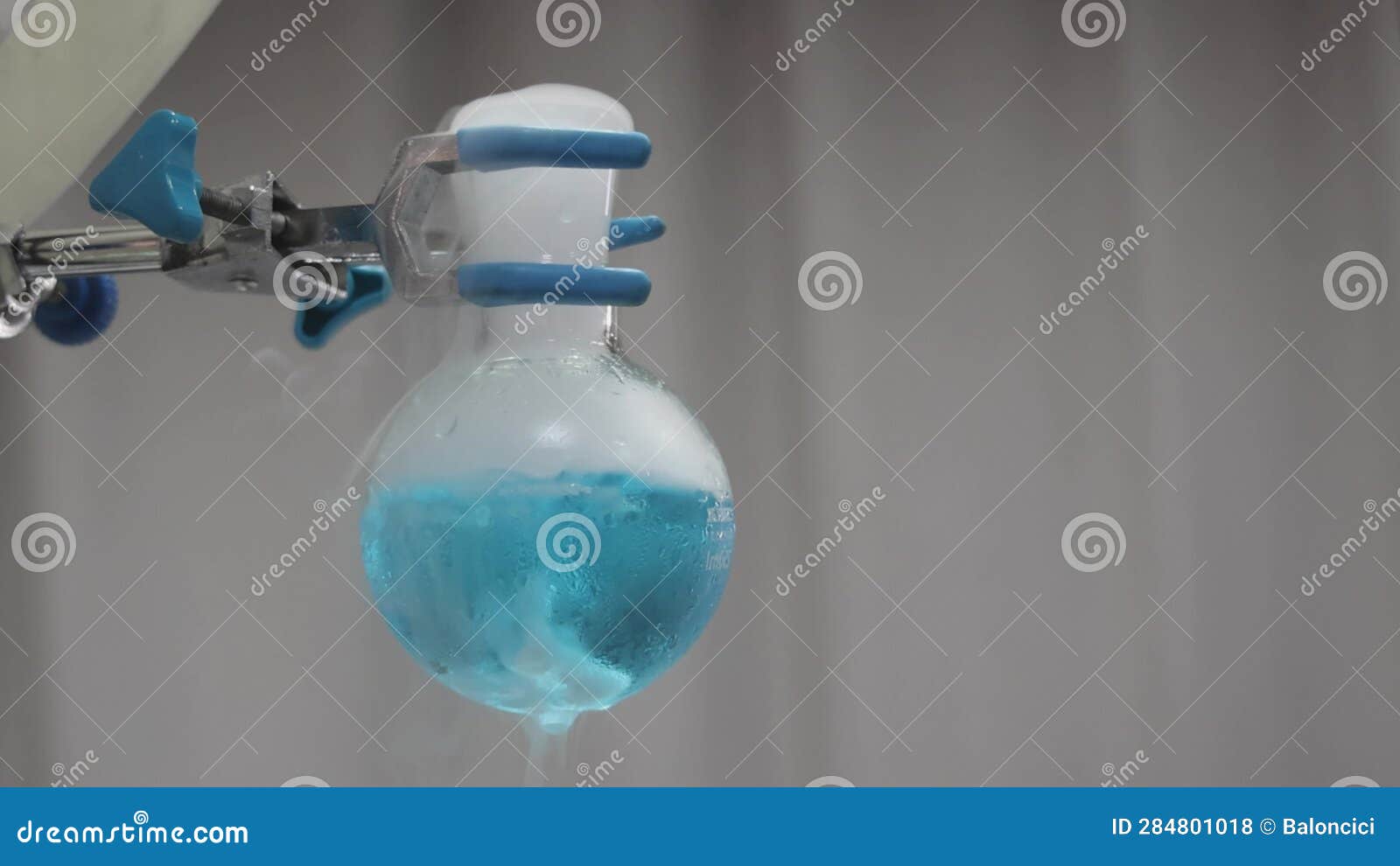 Dry Ice Flask Laboratory stock footage. Video of blue - 284801018