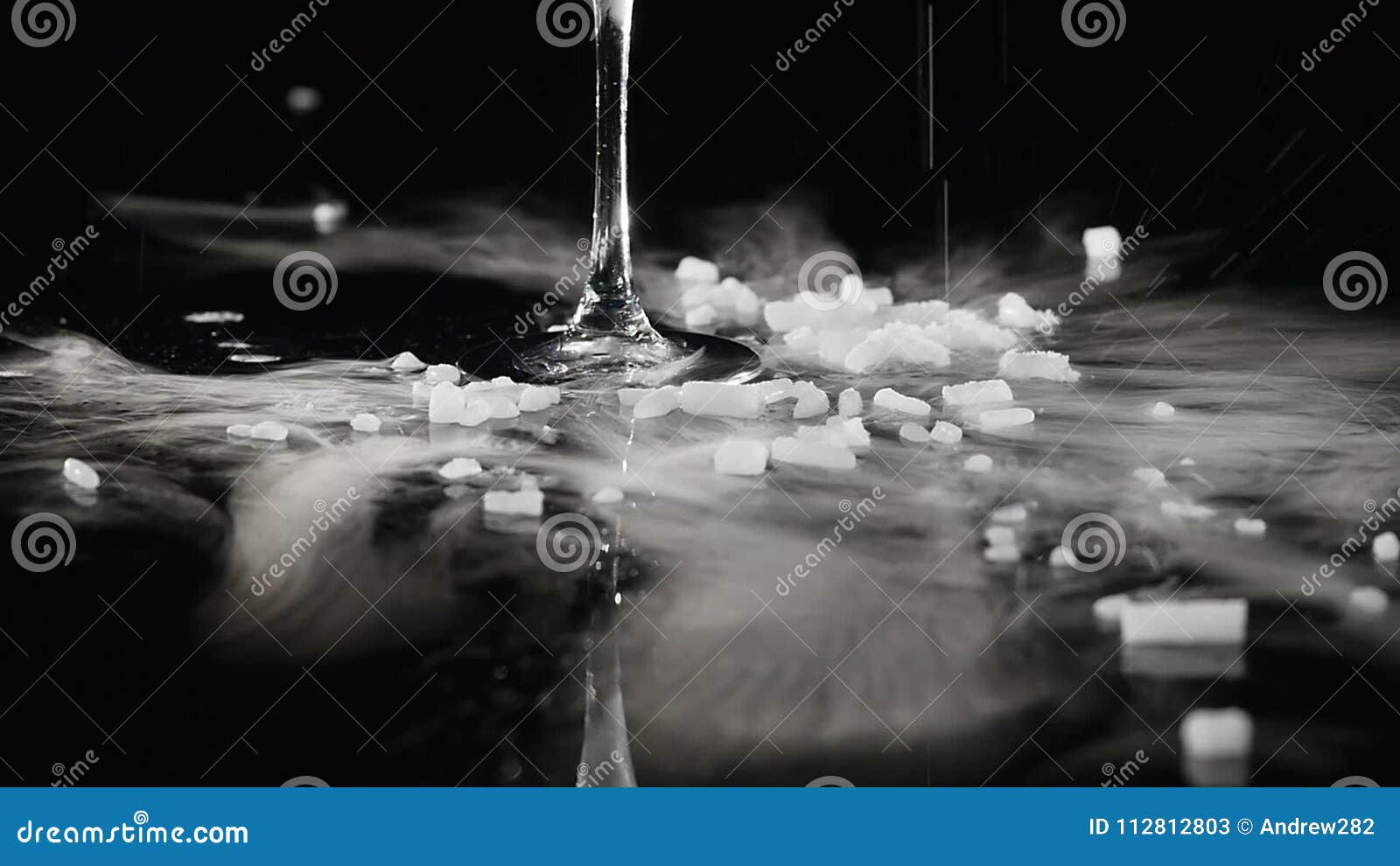 Dry Ice Smoking, Sublimation of Dry Ice Stock Video - Video of cooled ...