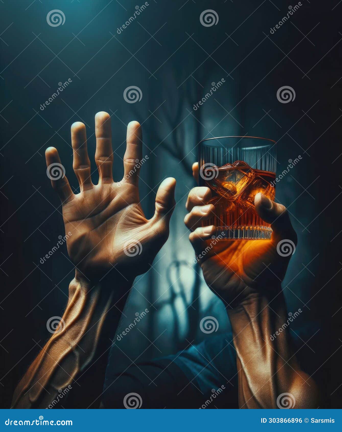 Dry January Concept. Month for Sobriety, Abstain from Drinking Alcohol ...