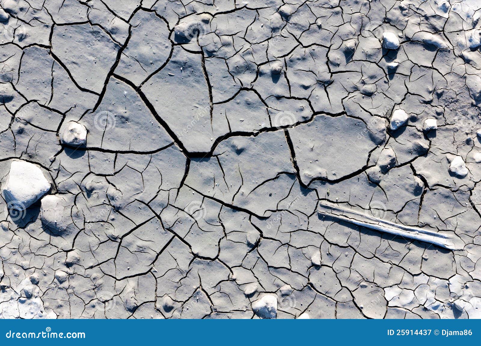 Dry land stock image. Image of cleft, environmental, clay - 25914437