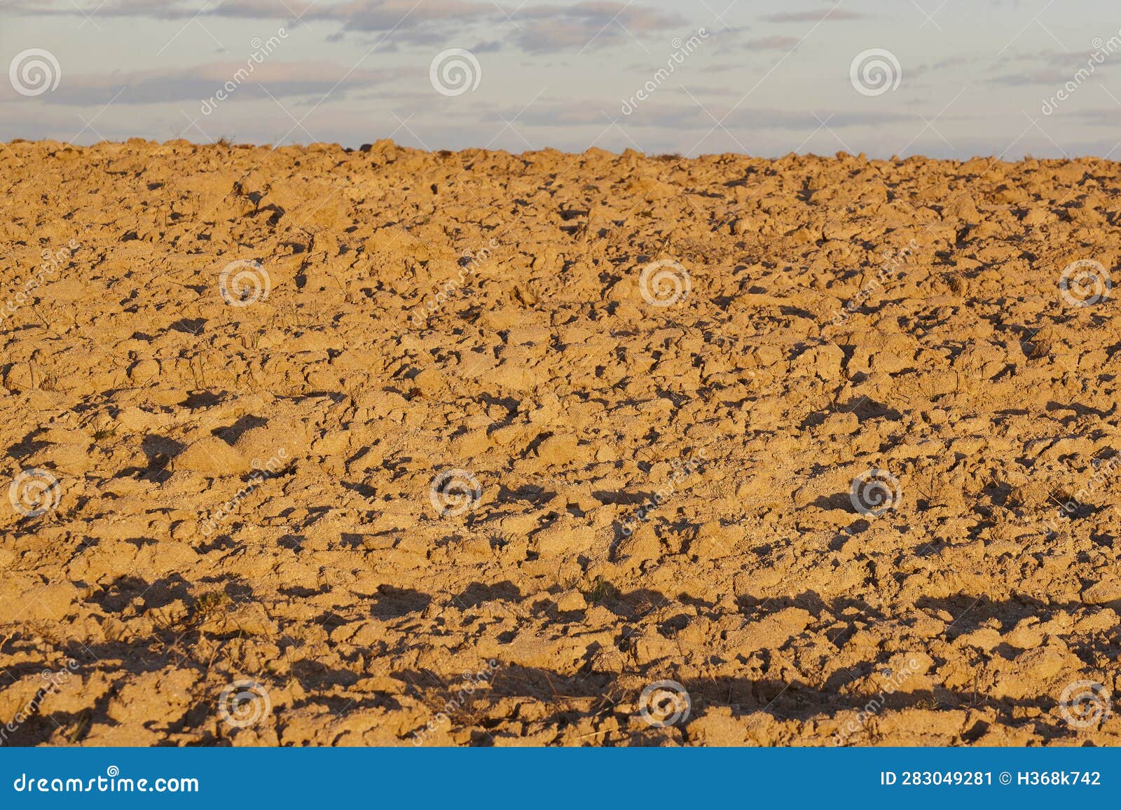 Dry Land. Global Warning and Climate Change. Drought Damage Stock Image ...