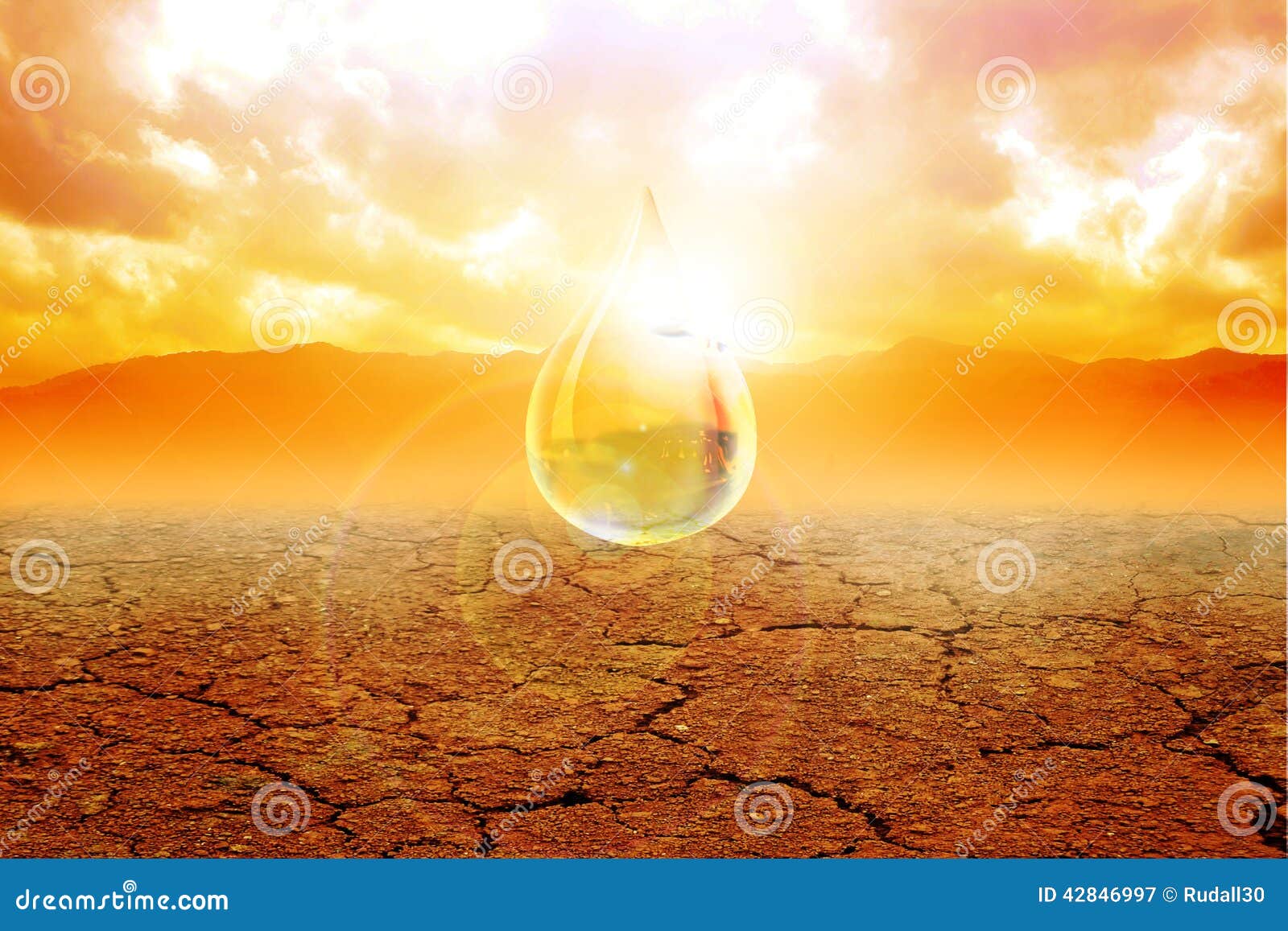 Dry Land stock illustration. Illustration of landscape - 42846997