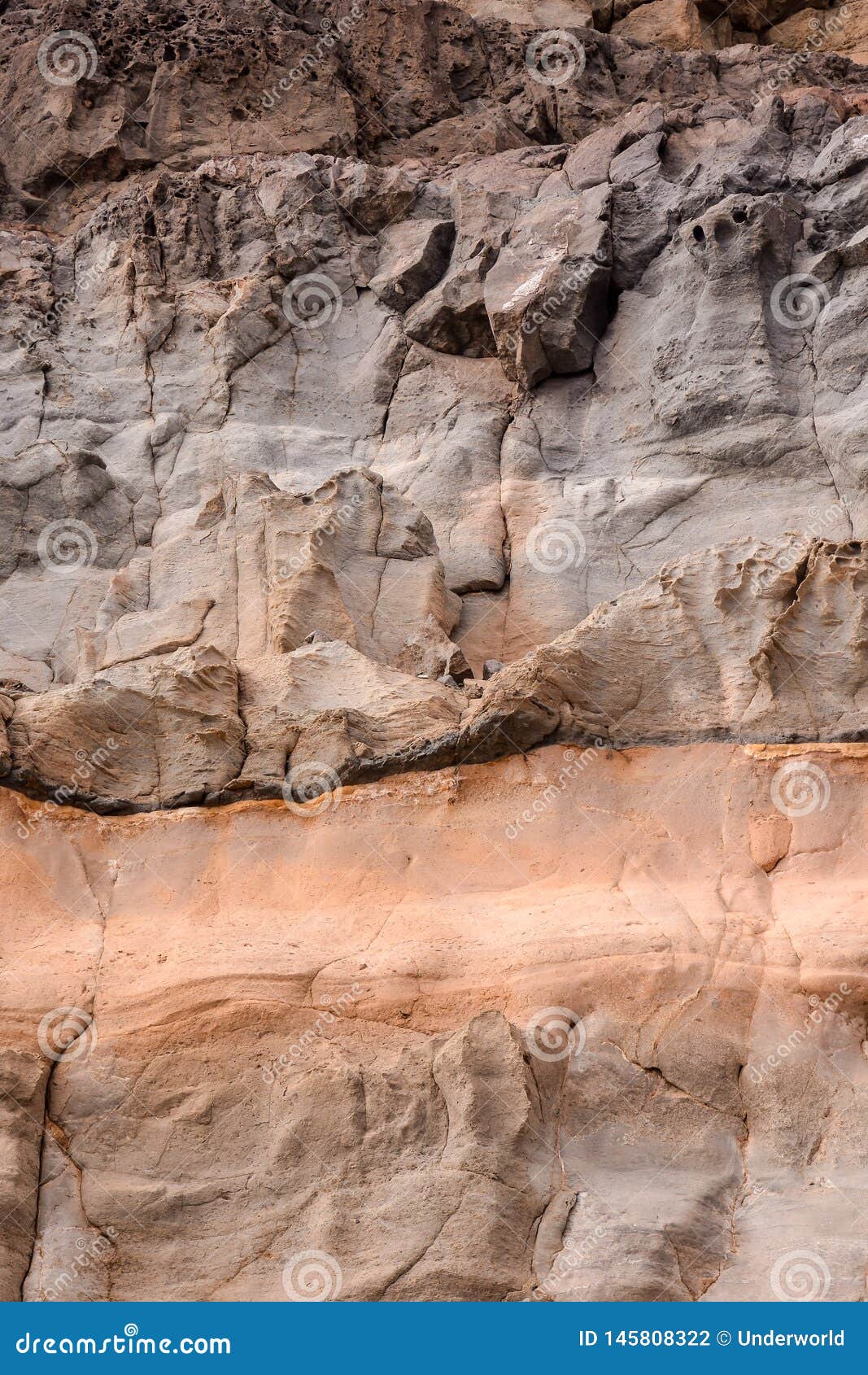 Dry Lava Basaltic Rock stock photo. Image of concrete - 145808322