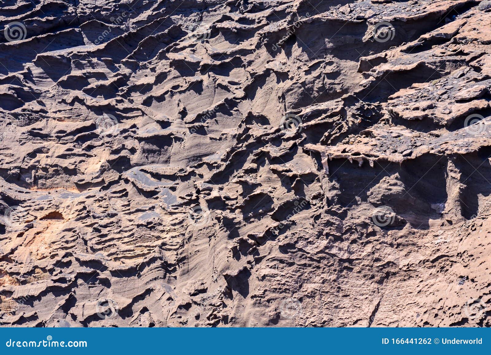 Dry Lava Basaltic Rock stock photo. Image of closeup - 166441262