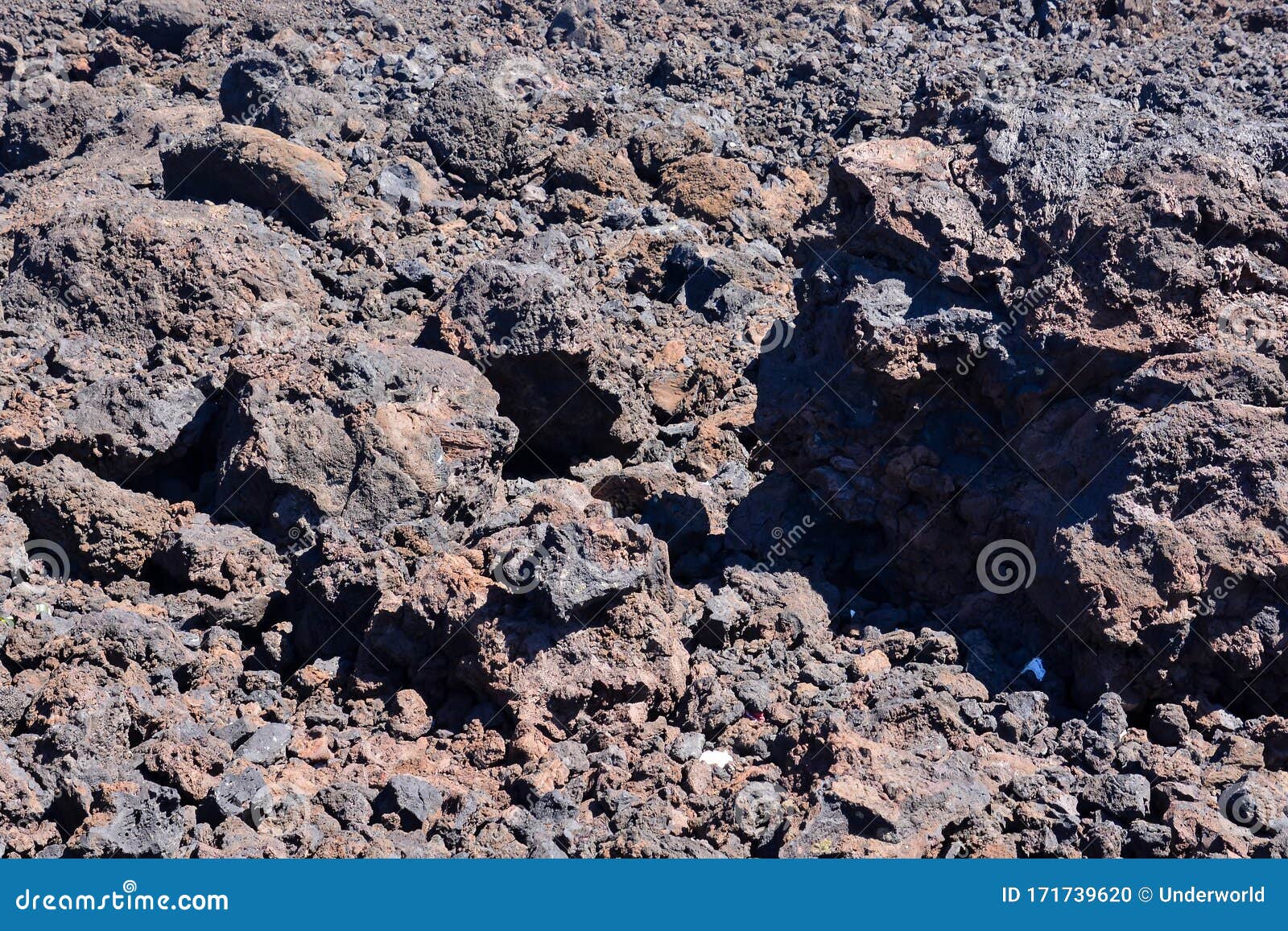 Dry Lava Basaltic Rock stock photo. Image of surface - 171739620