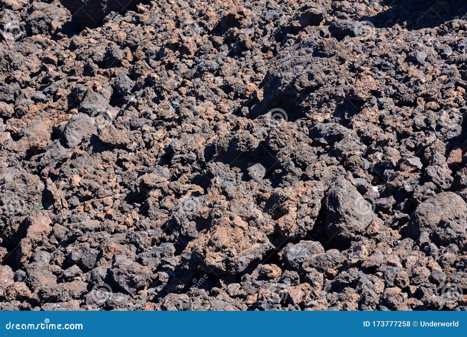 Dry Lava Basaltic Rock stock photo. Image of basaltic - 173777258