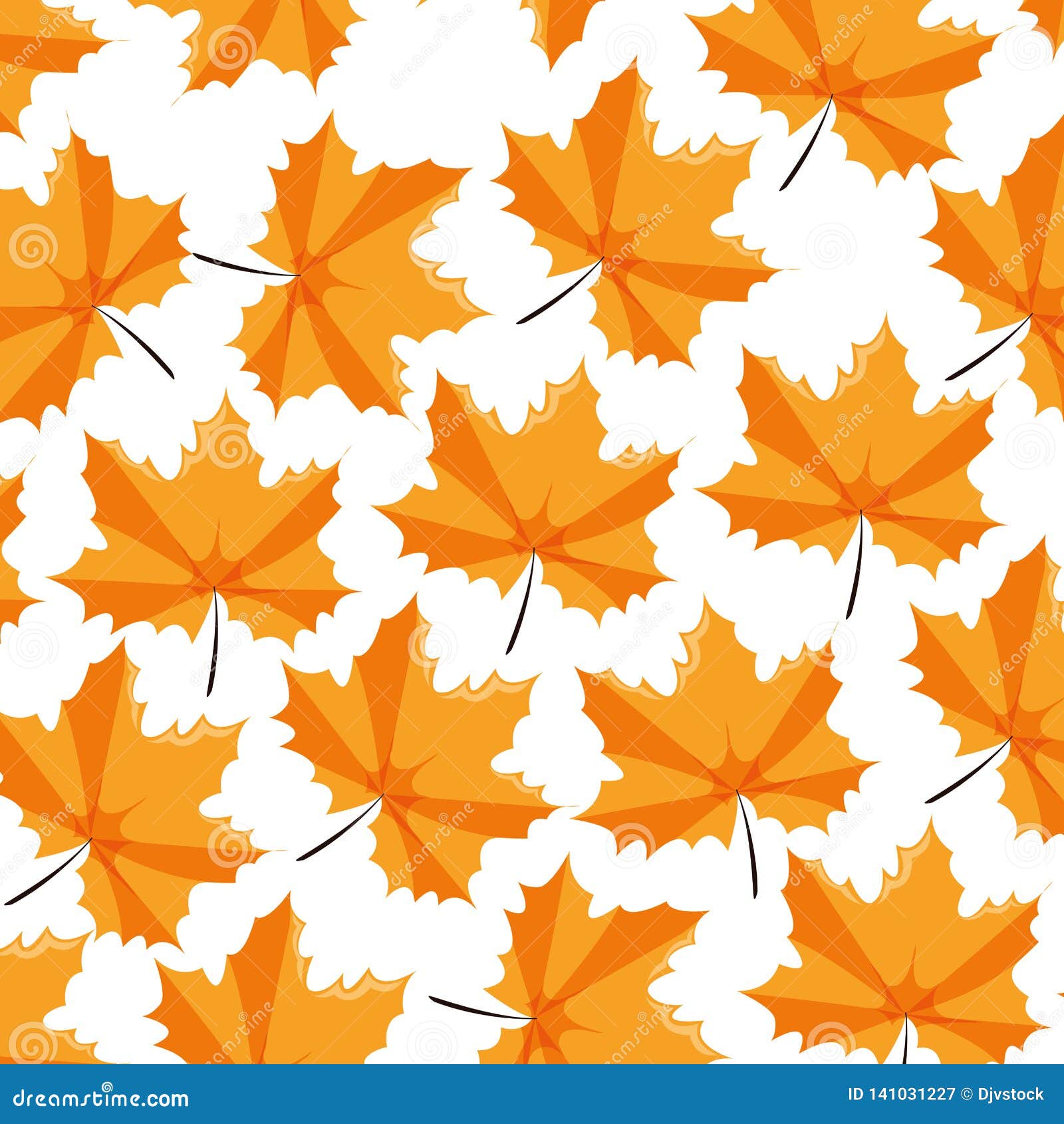 Dry Leaves Background Design Stock Vector - Illustration of detail ...