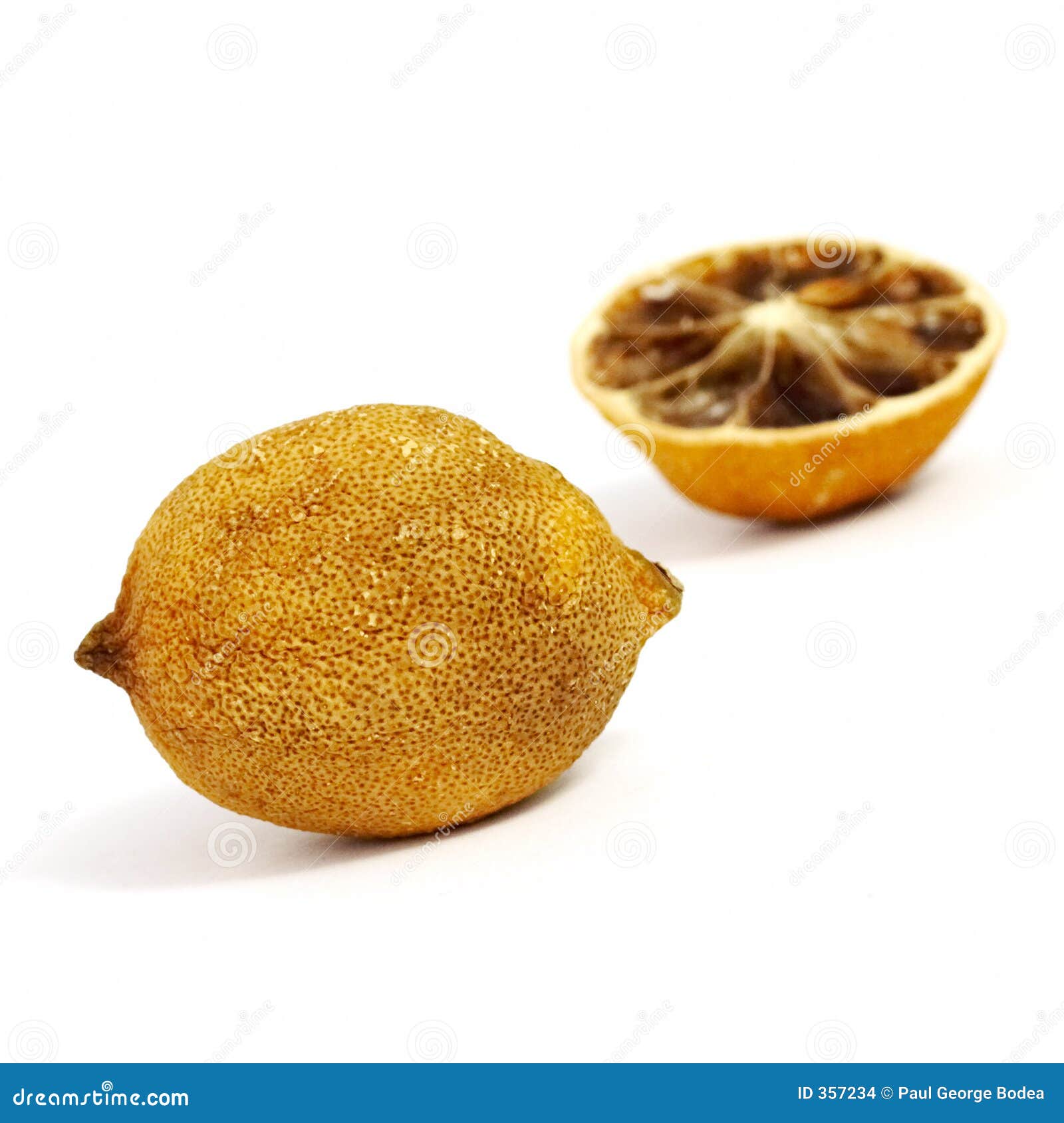 Dry lemon stock photo. Image of yellow, fresh, slice, fruit - 357234