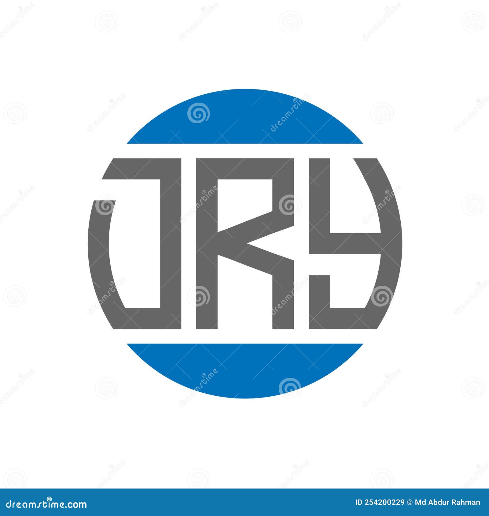 DRY Letter Logo Design on White Background. DRY Creative Initials ...