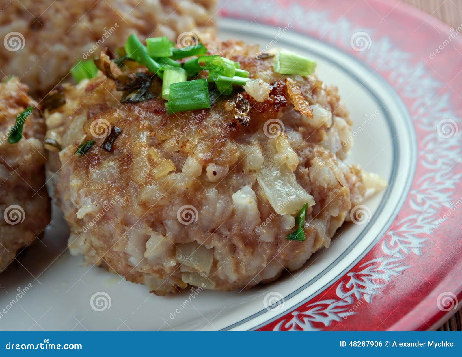 Dry meatballs stock photo. Image of meatball, lunch, meatballs - 48287906