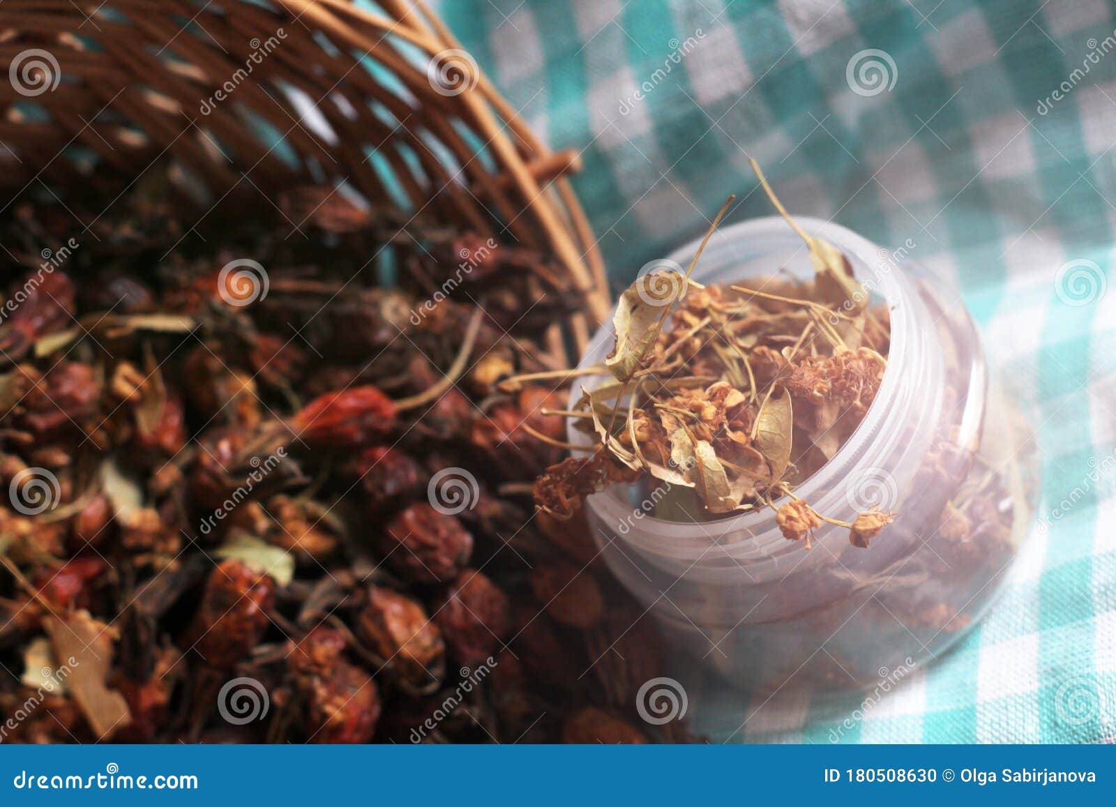 Dry Medicinal Grass in a Jar, Macro Stock Photo - Image of nature, food ...