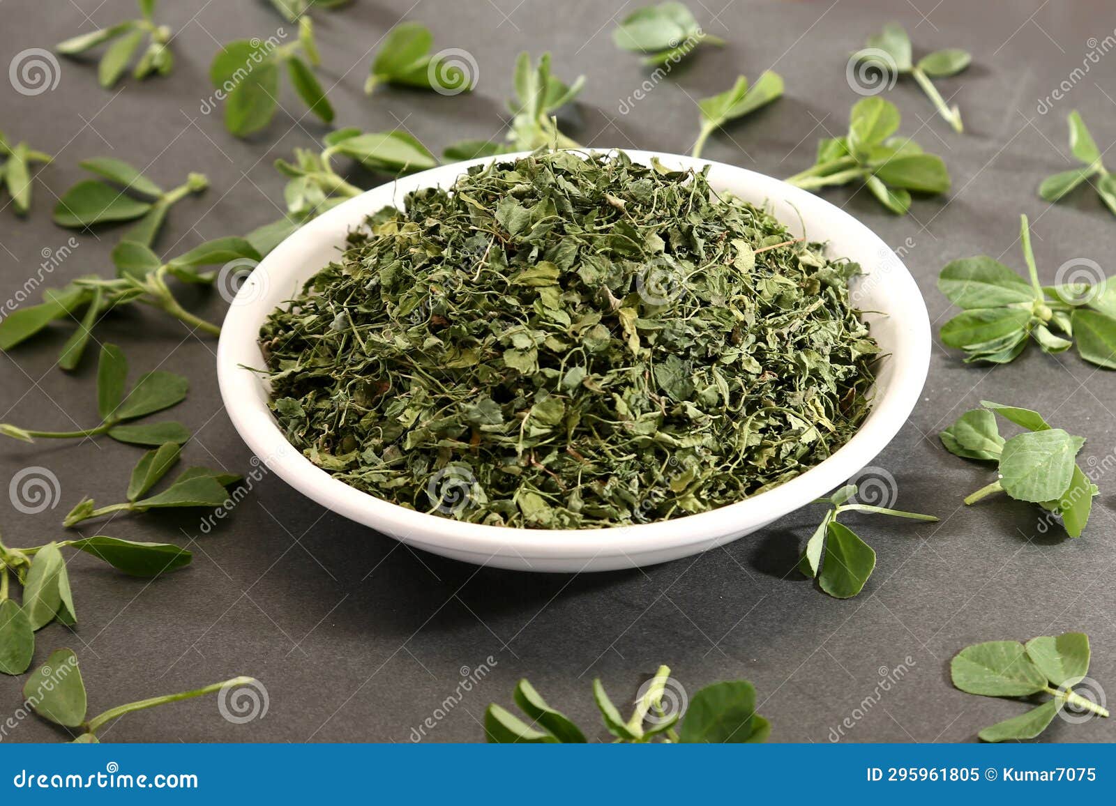 Dry Methi or Dry Fenugreek or Kasurimethi Stock Image - Image of ...