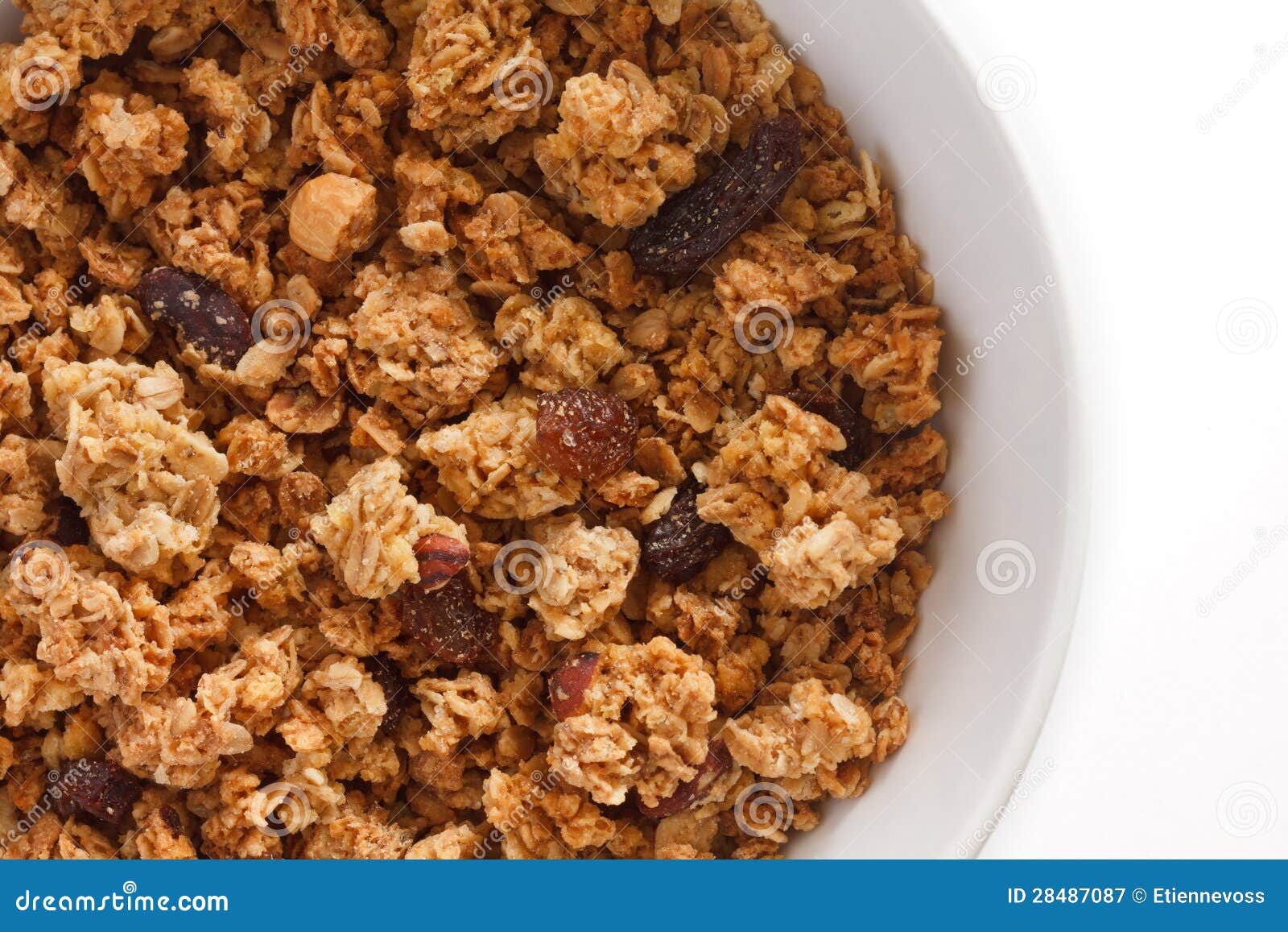 Dry muesli stock image. Image of muesli, close, meal - 28487087