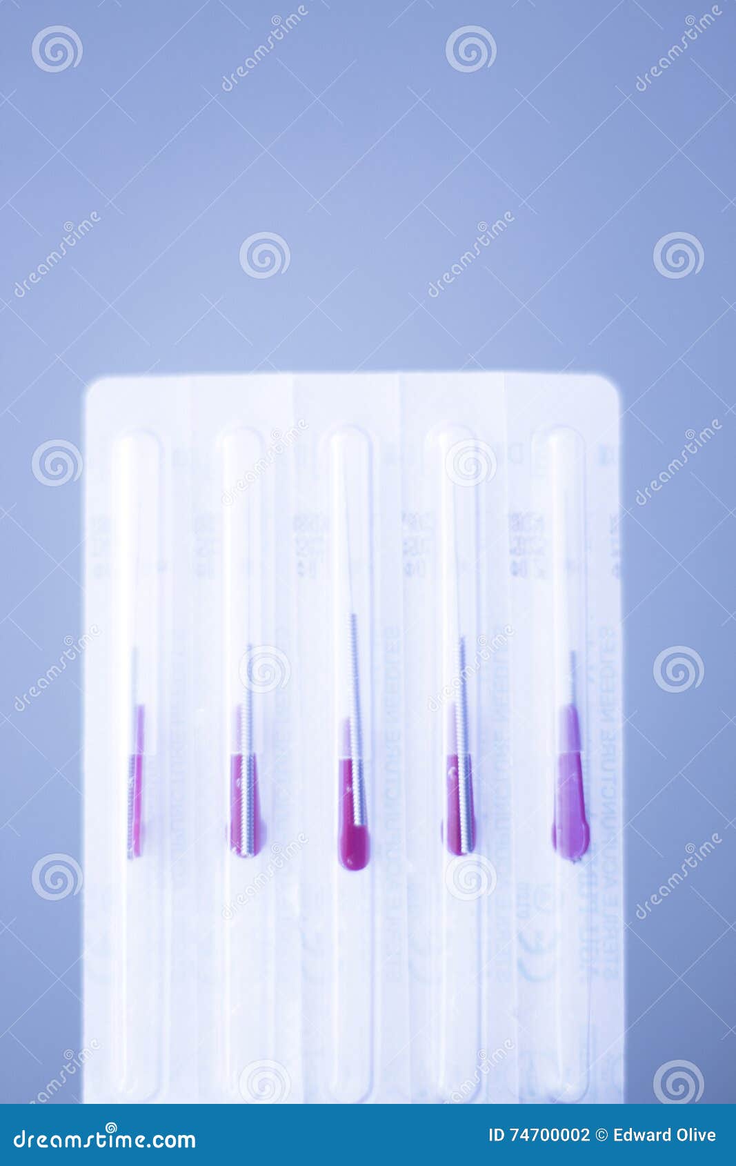 Dry Needling Acupunture Needles Stock Photo - Image of professional ...