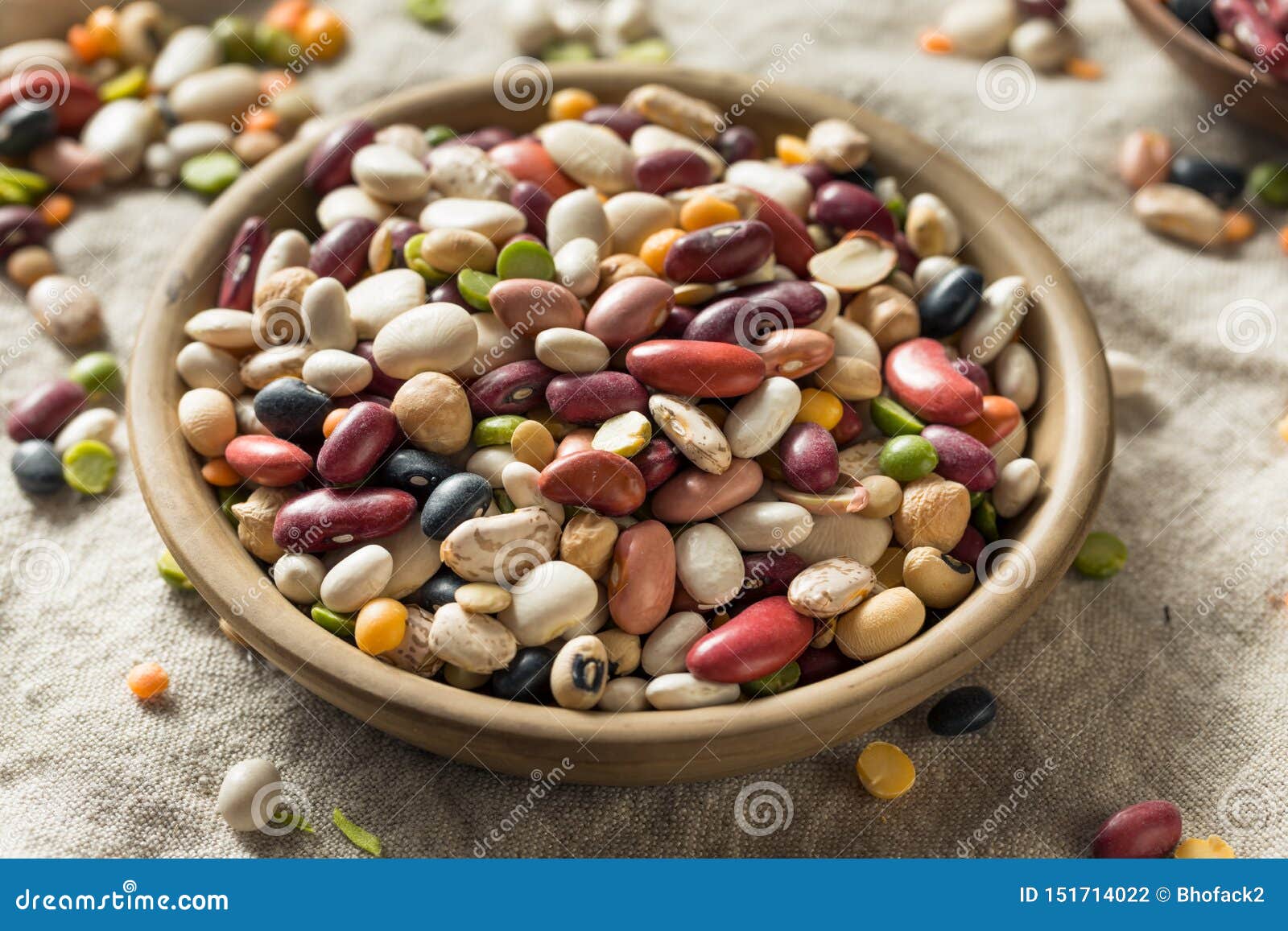 Dry Organic Assorted Bean Mixture Royalty-Free Stock Image ...