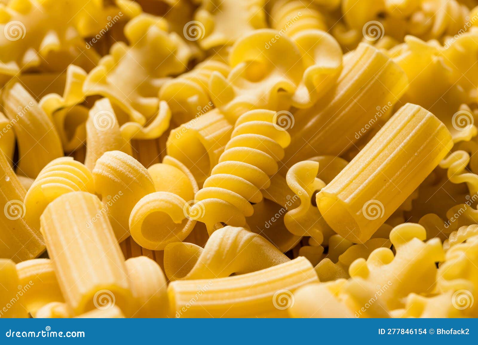 Dry Organic Assorted Italian Pasta Stock Photo - Image of italy ...