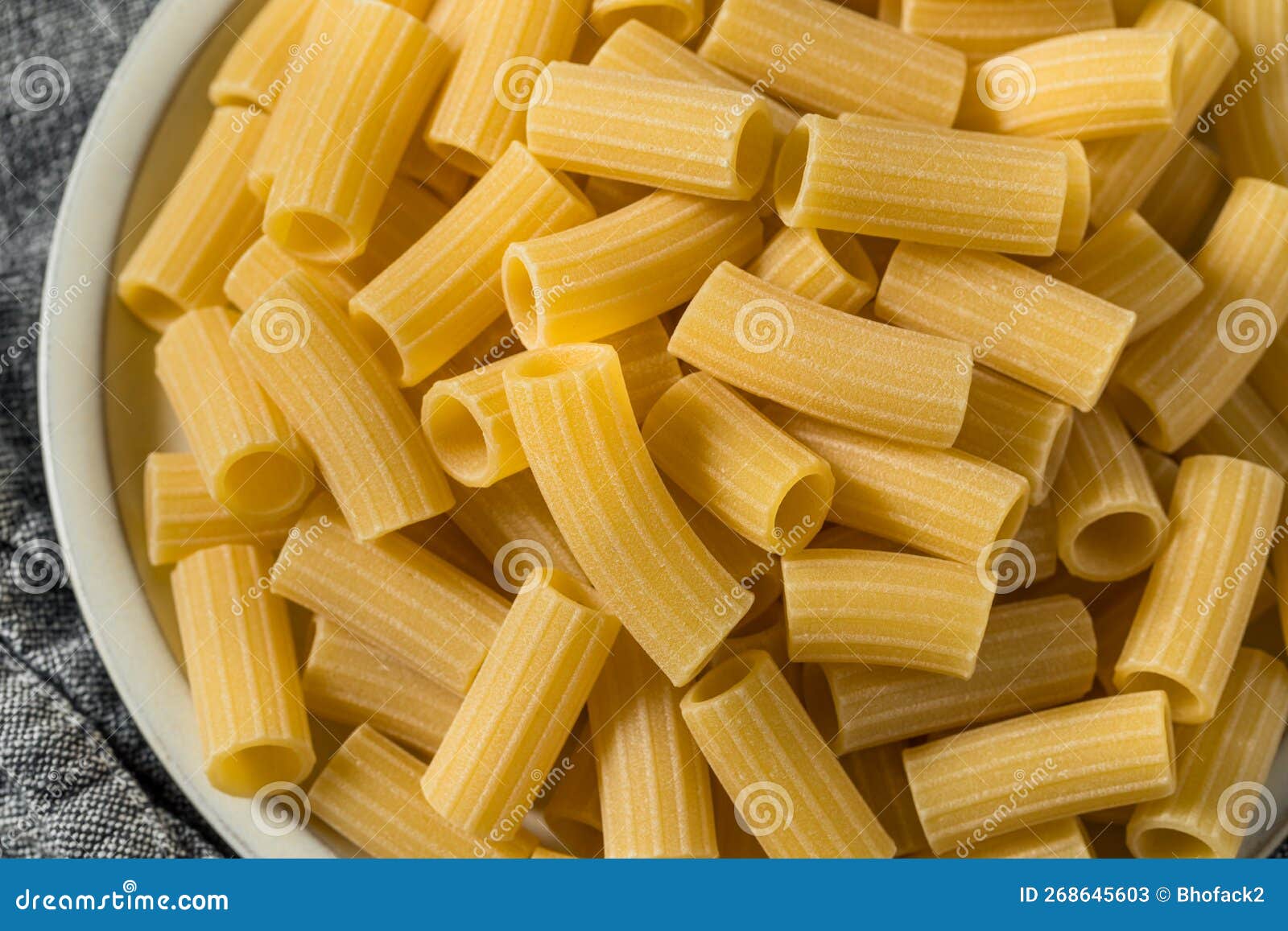 Maccheroni Pasta On The Table Royalty-Free Stock Photography ...