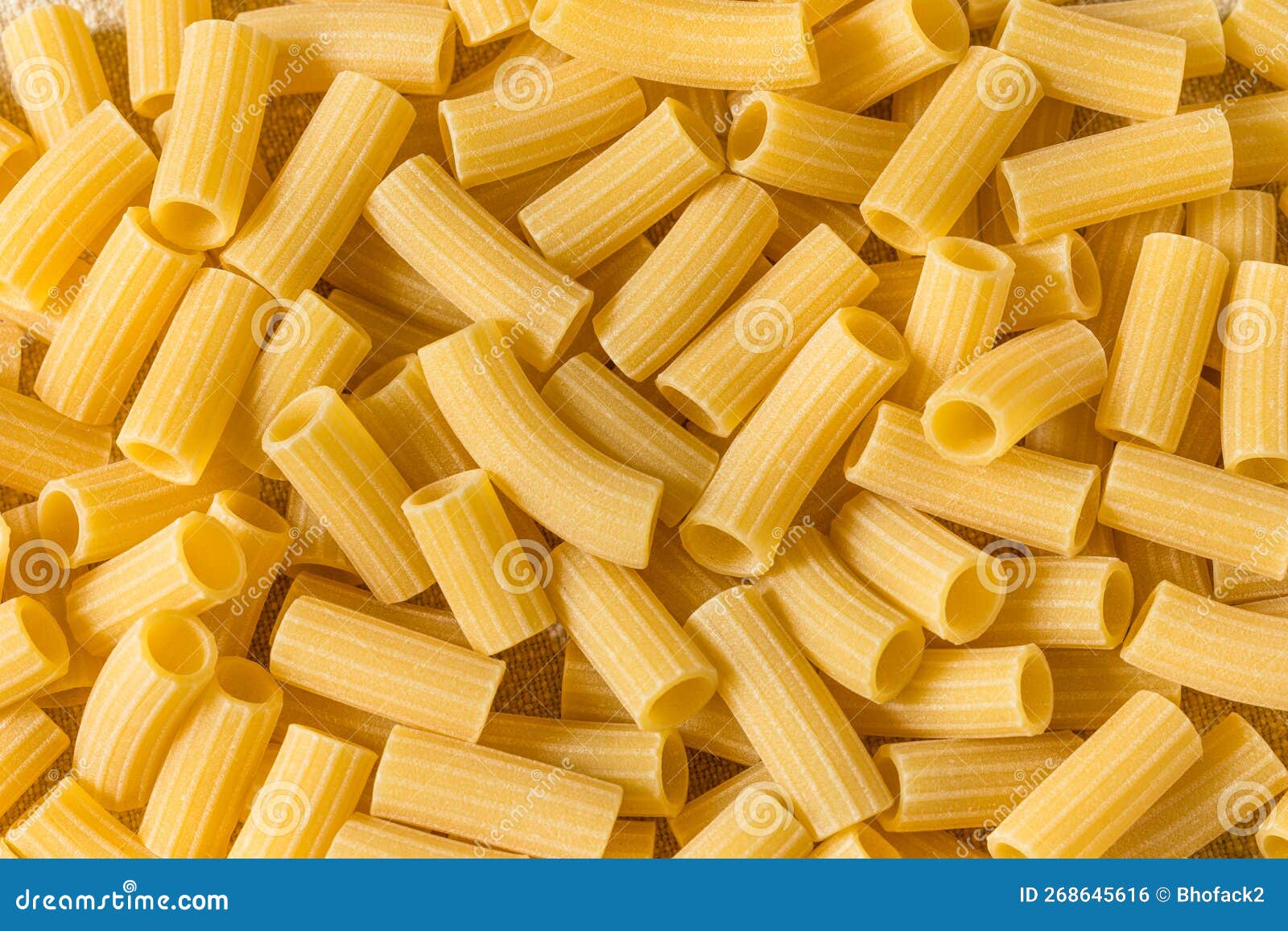Dry Organic Durum Maccheroni Pasta Stock Photo - Image of healthy ...
