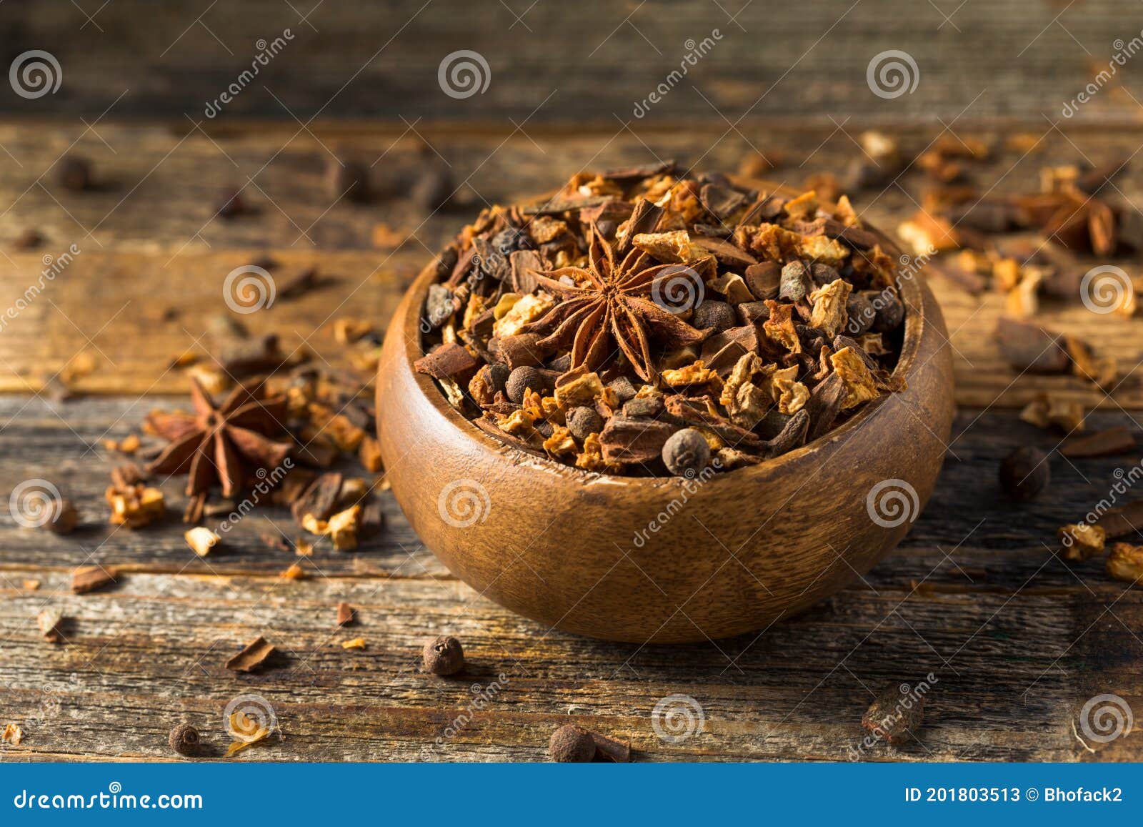Dry Organic Mulling Spices stock image. Image of mulling - 201803513