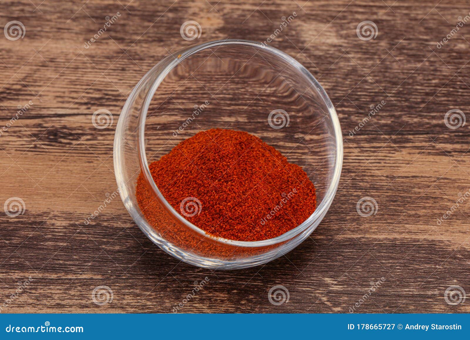 Dry Paprika Powder in the Bowl Stock Image - Image of cooking, aroma ...
