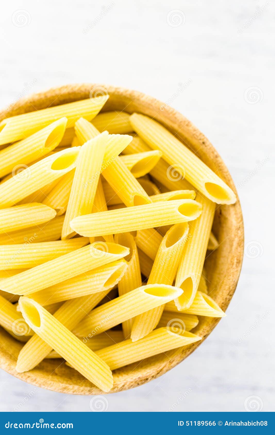 Dry pasta stock photo. Image of kitchenware, bowl, dishware - 51189566