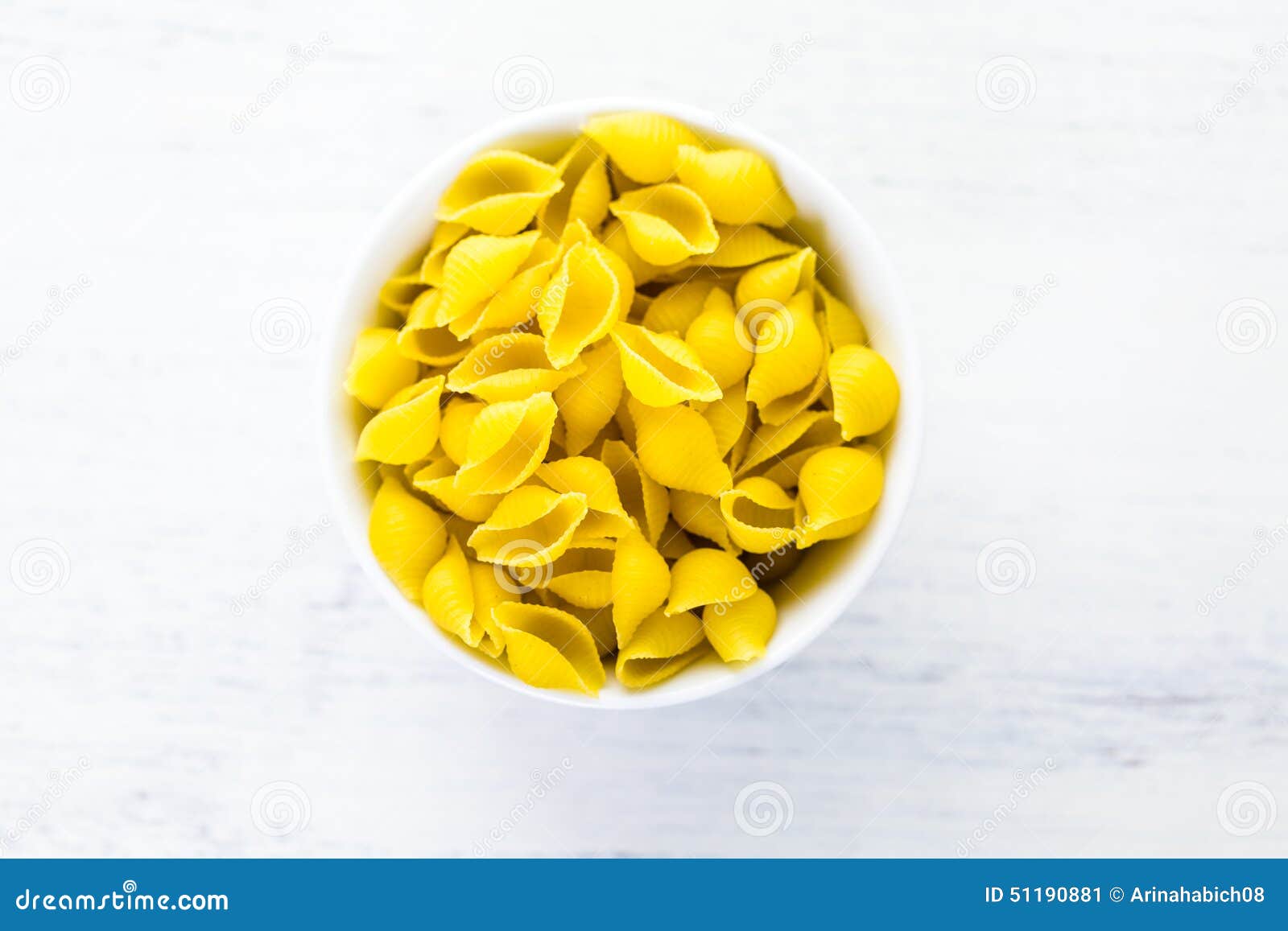 Dry pasta stock image. Image of italian, yellow, dishware - 51190881