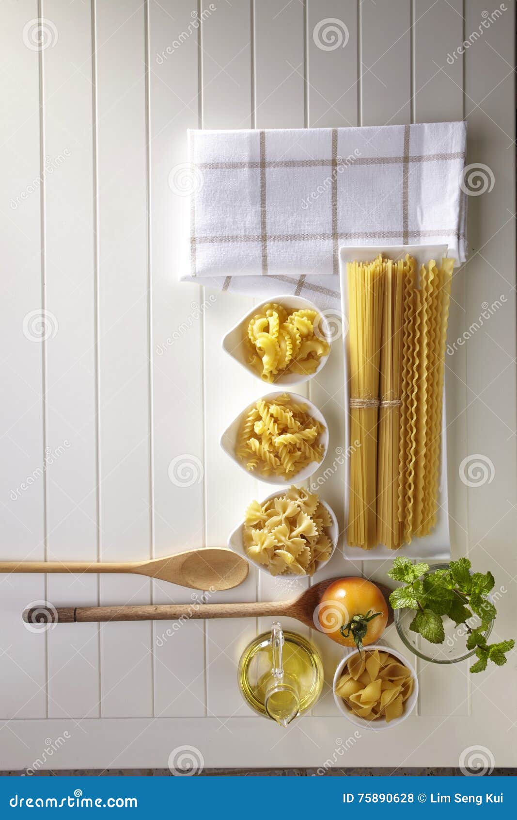 Dry pasta stock photo. Image of texture, ingredient, isolated - 75890628