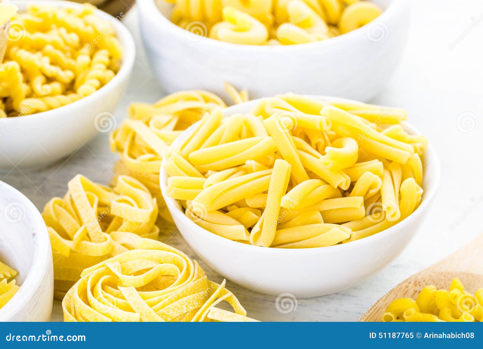 Dry pasta stock image. Image of variety, noodle, rings - 51187765