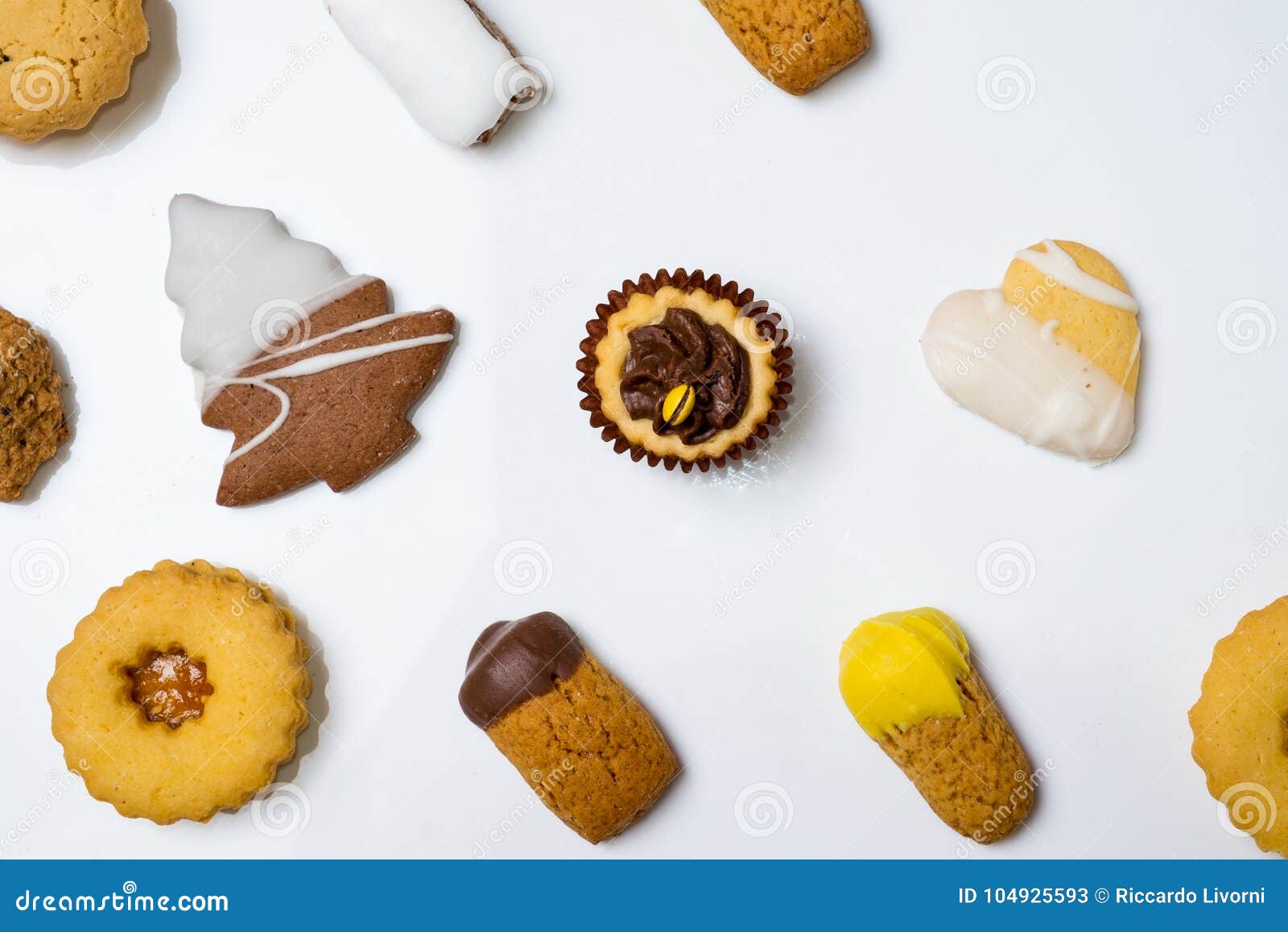 Dry pastry cookies stock image. Image of cookie, view - 104925593