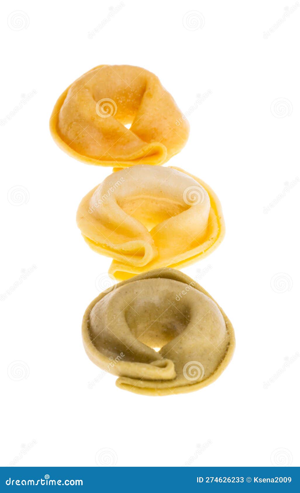 Dry ravioli isolated stock image. Image of noodles, food - 274626233