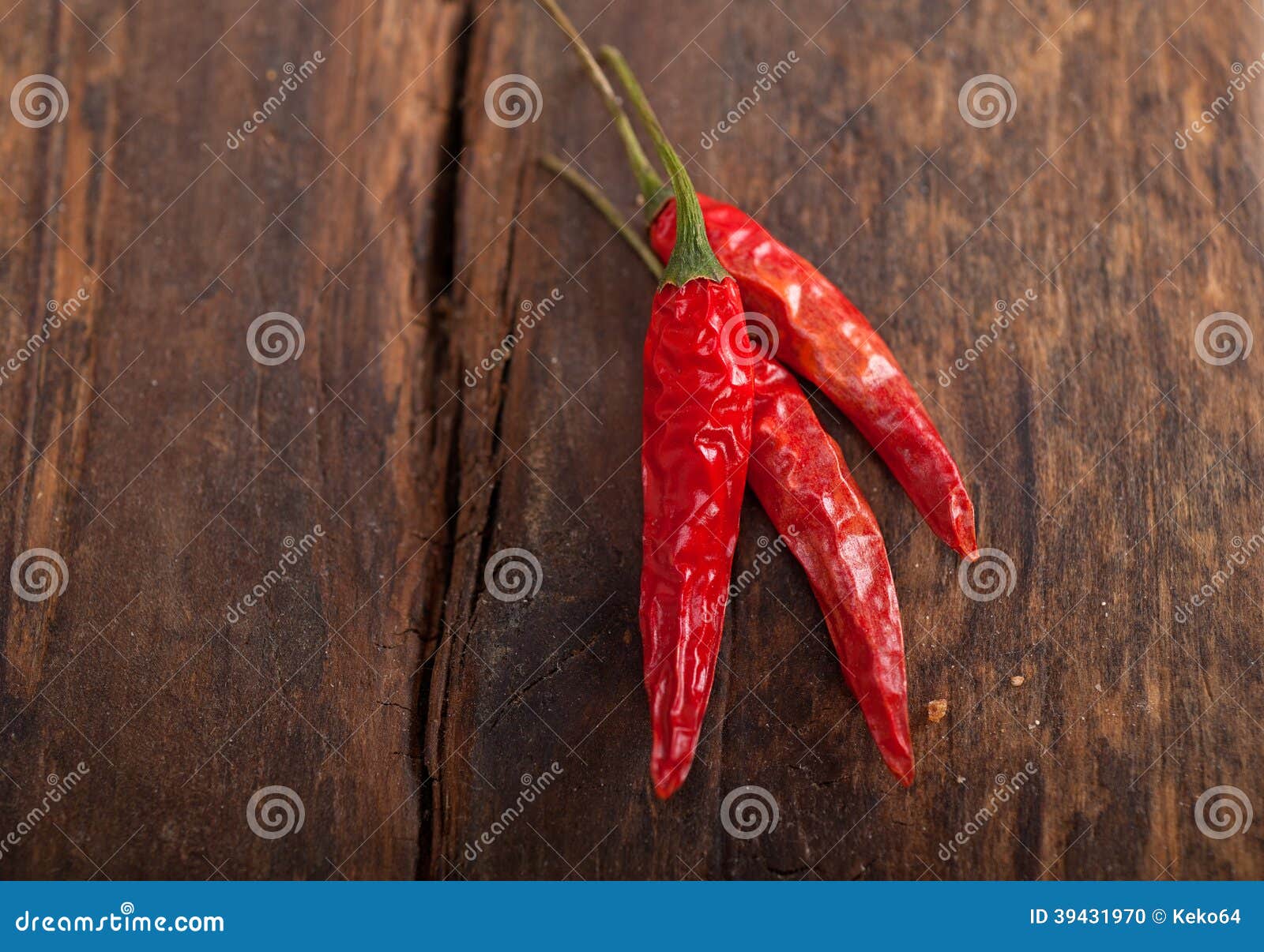 Dry red chili peppers stock photo. Image of rustic, chili - 39431970