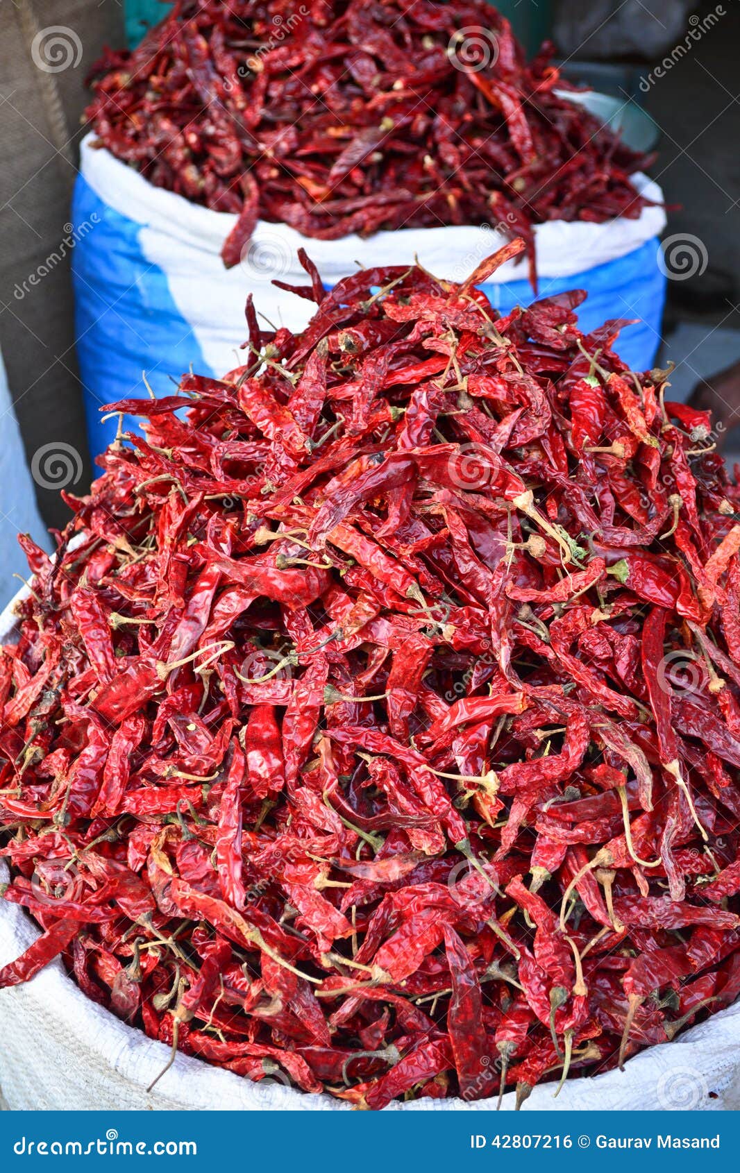 Dry Red Chilly stock photo. Image of curry, garam, chilly - 42807216