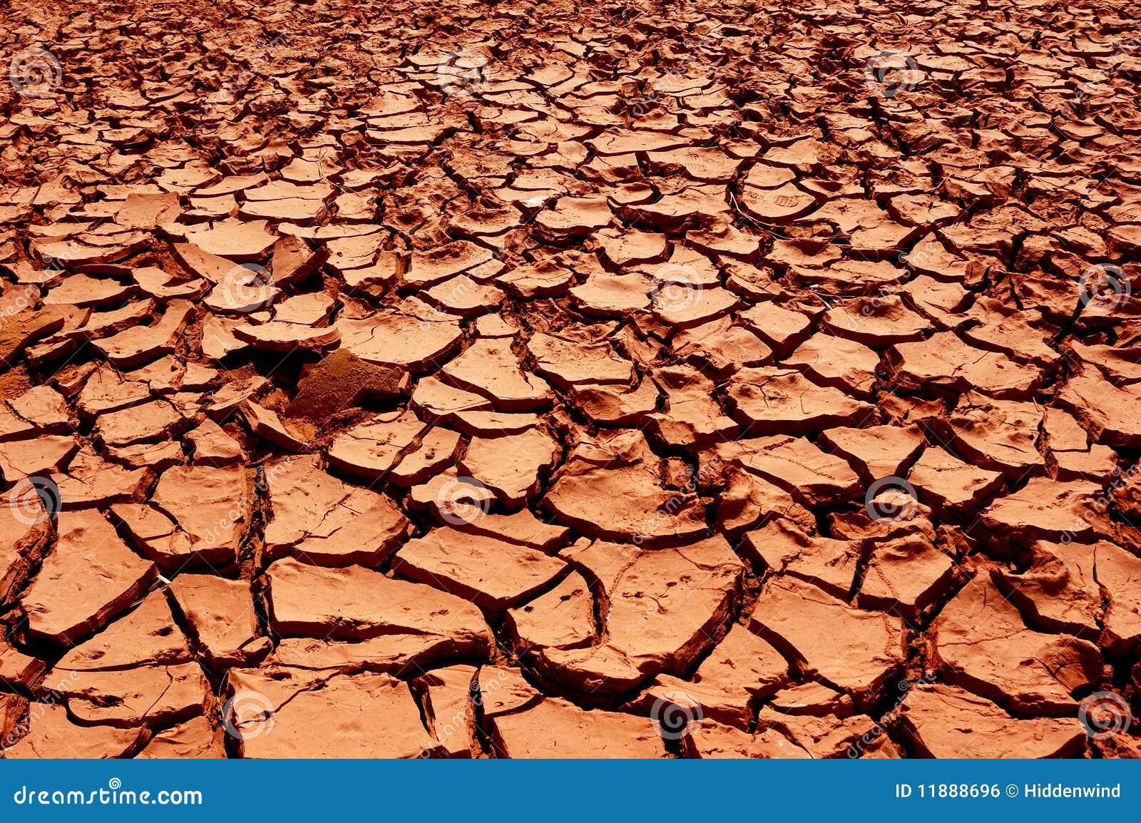 The dry red earth. stock photo. Image of deserts, clay - 11888696
