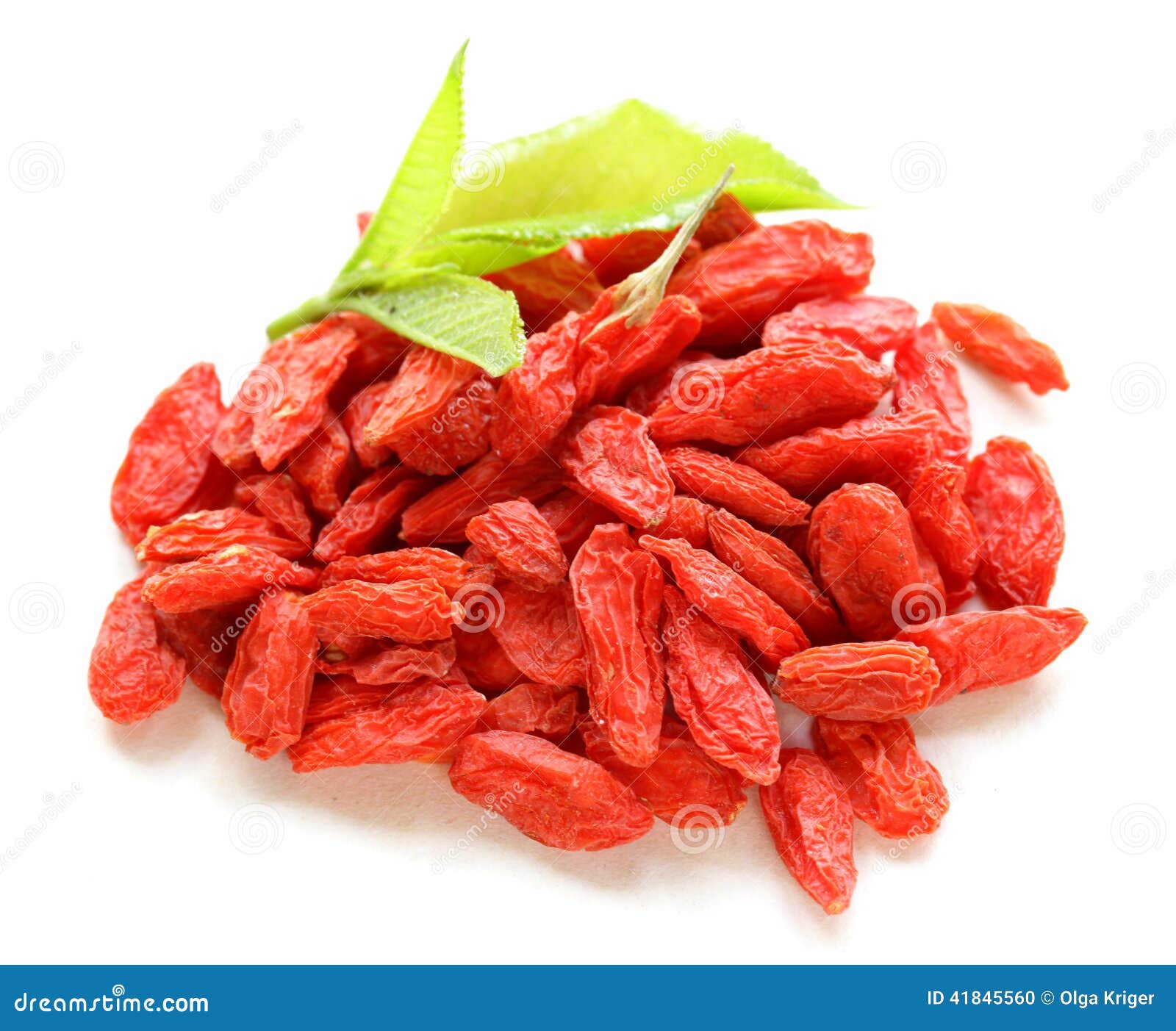Dry red goji berries stock photo. Image of alternative - 41845560