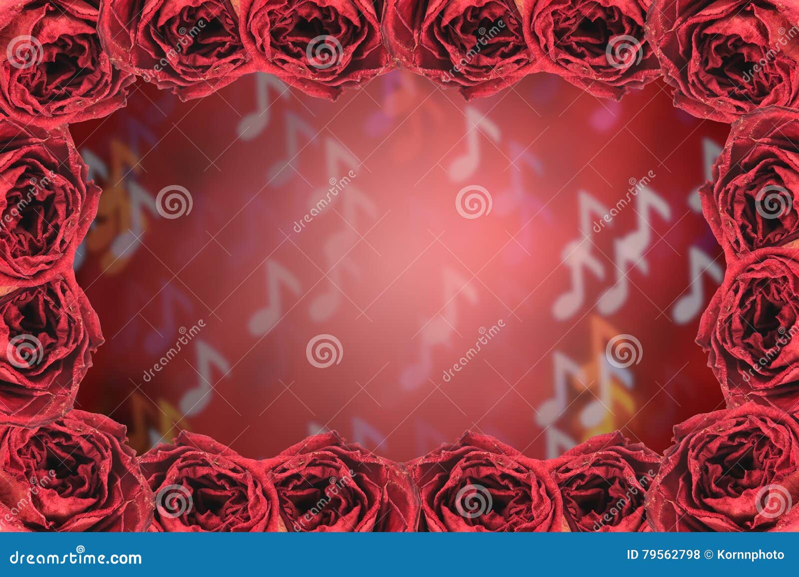 Dry Red Rose Frame Blur Bokeh Background Photos - Free & Royalty-Free ...