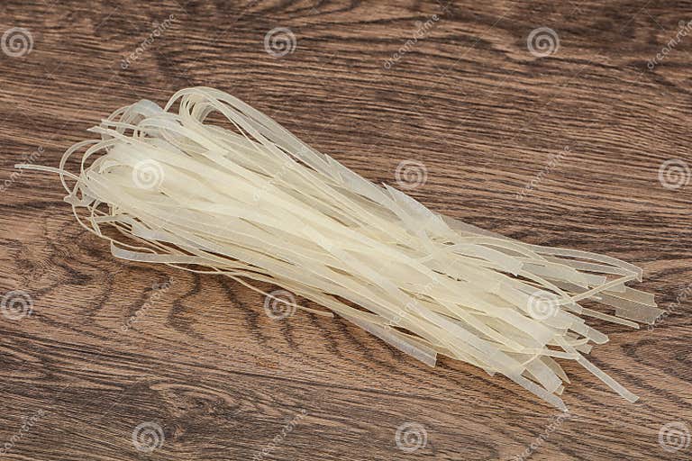 Dry Rice Noodle for Cooking Stock Photo - Image of isolated, culture ...