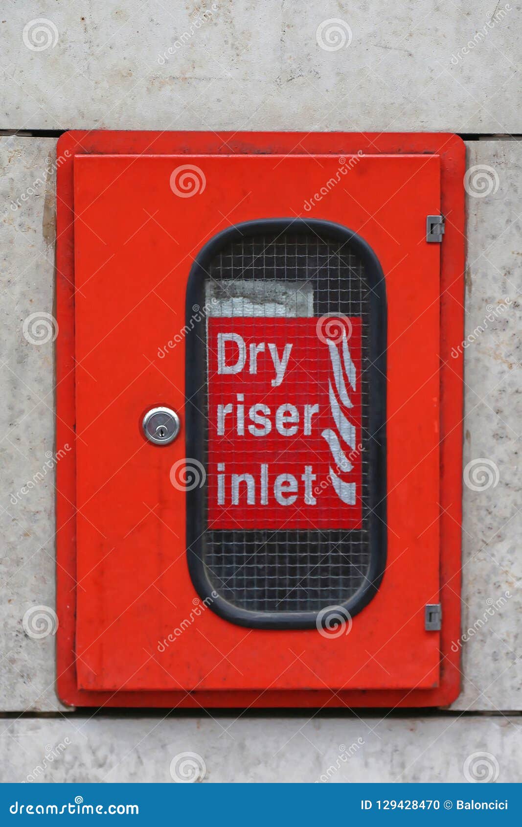 Dry Riser Inlet stock photo. Image of safety, equipment - 129428470