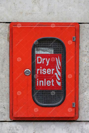 Dry Riser Inlet stock photo. Image of safety, equipment - 129428470