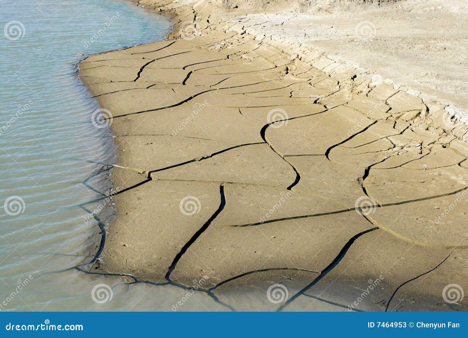 Dry river stock image. Image of abstract, brown, dust - 7464953