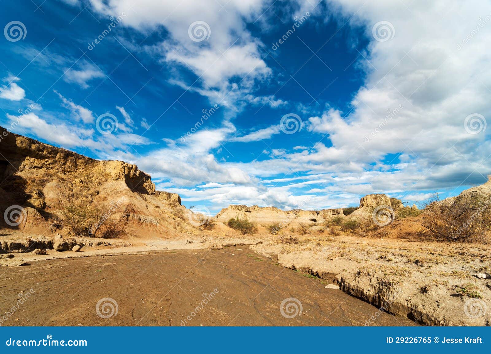 Dry River Bed stock image. Image of waterless, america - 29226765