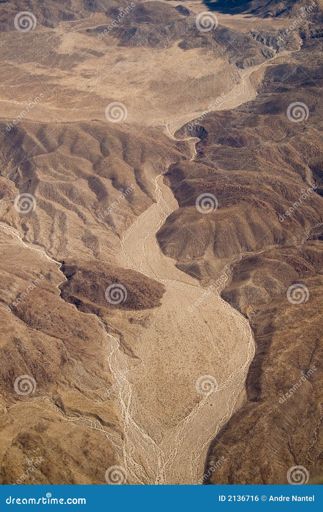 Dry riverbed stock photo. Image of desert, mojave, riverbed - 2136716