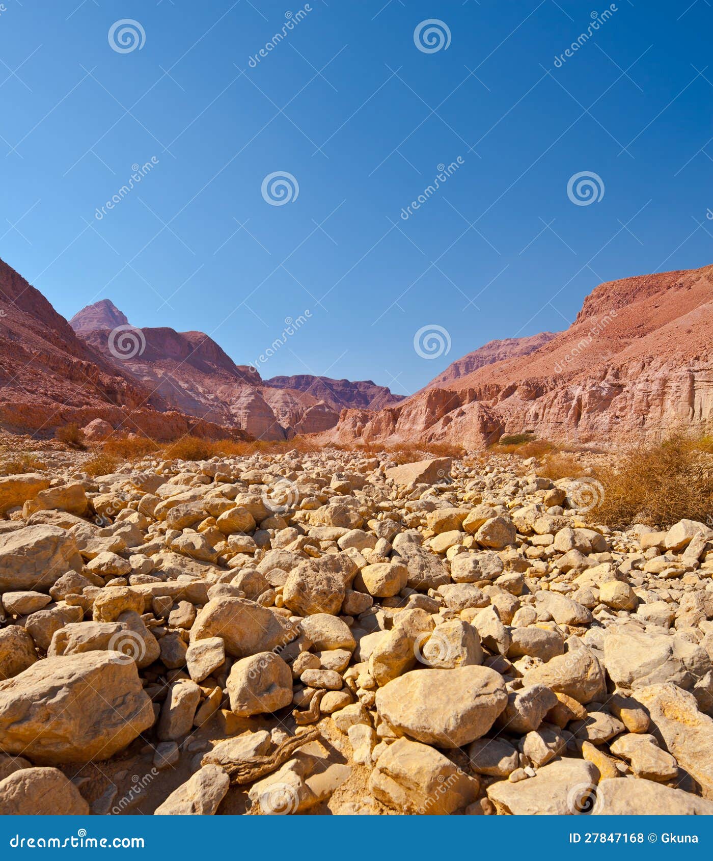 Dry Riverbed stock photo. Image of holy, heat, country - 27847168